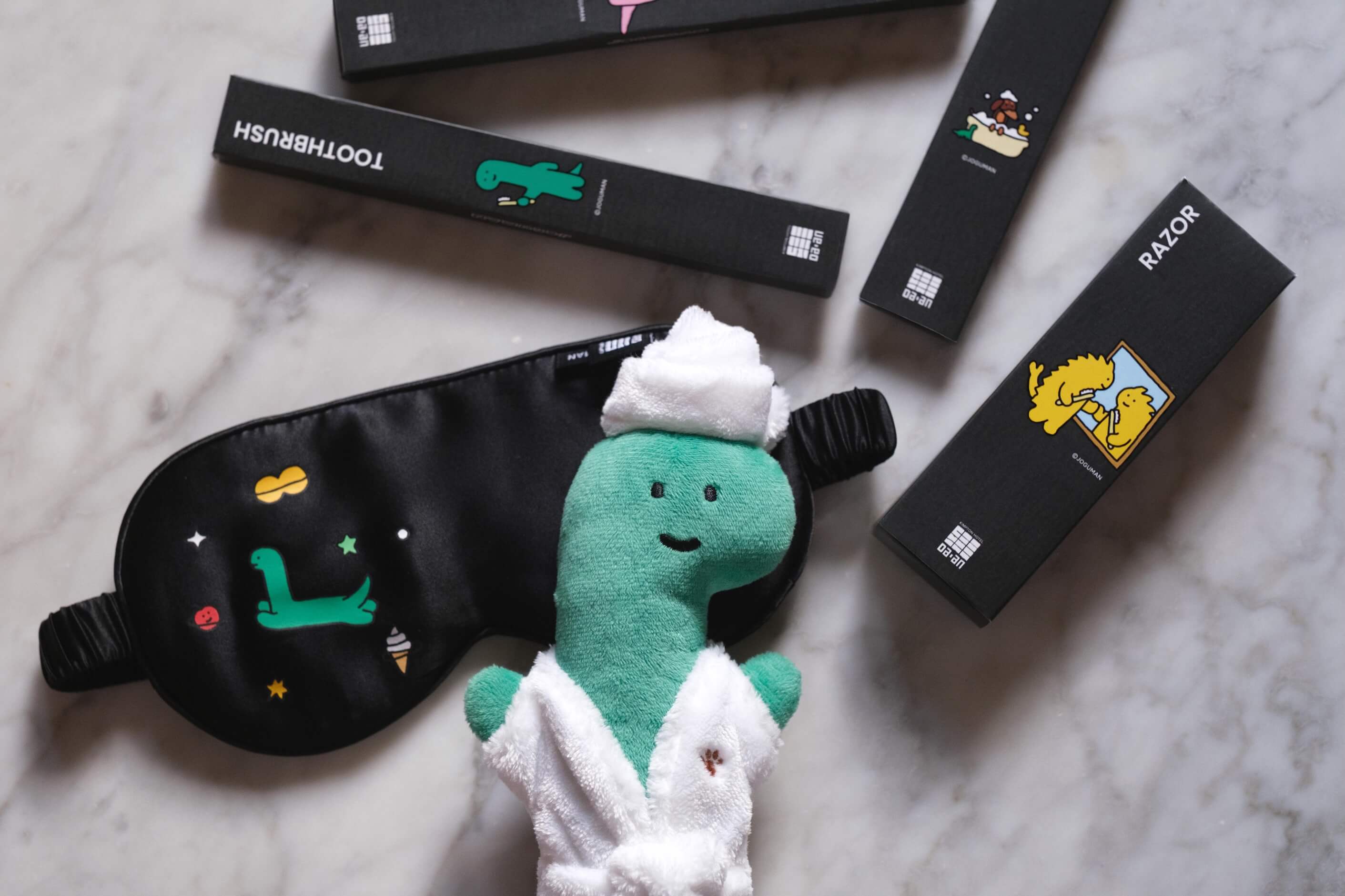 全球人氣IP「JOGUMAN」首登台灣五星飯店，金普頓大安夏日潮黑謐旅8月開跑 - VERSE